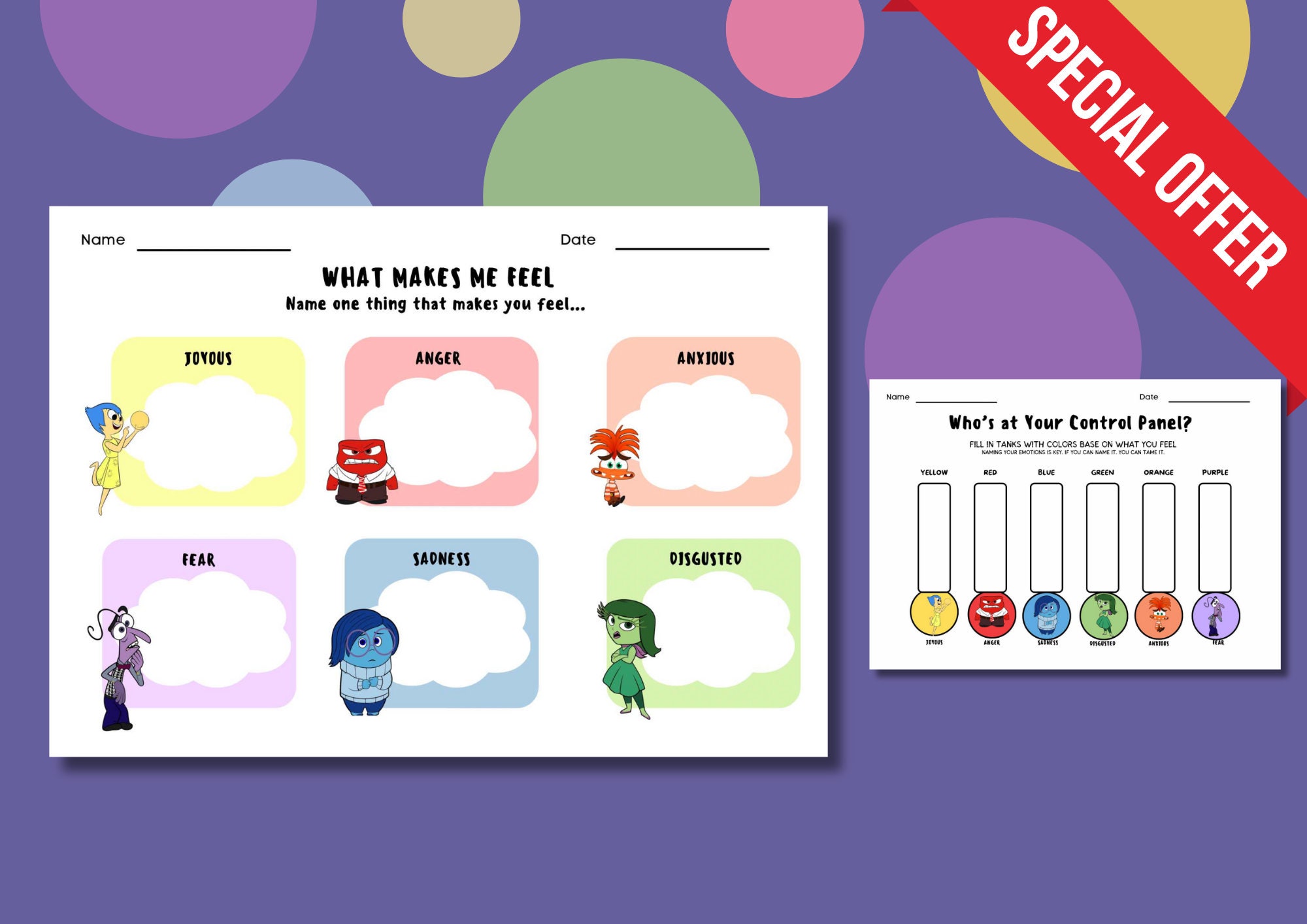Emotional Awareness Activities for Toddlers With Free Emotion ...