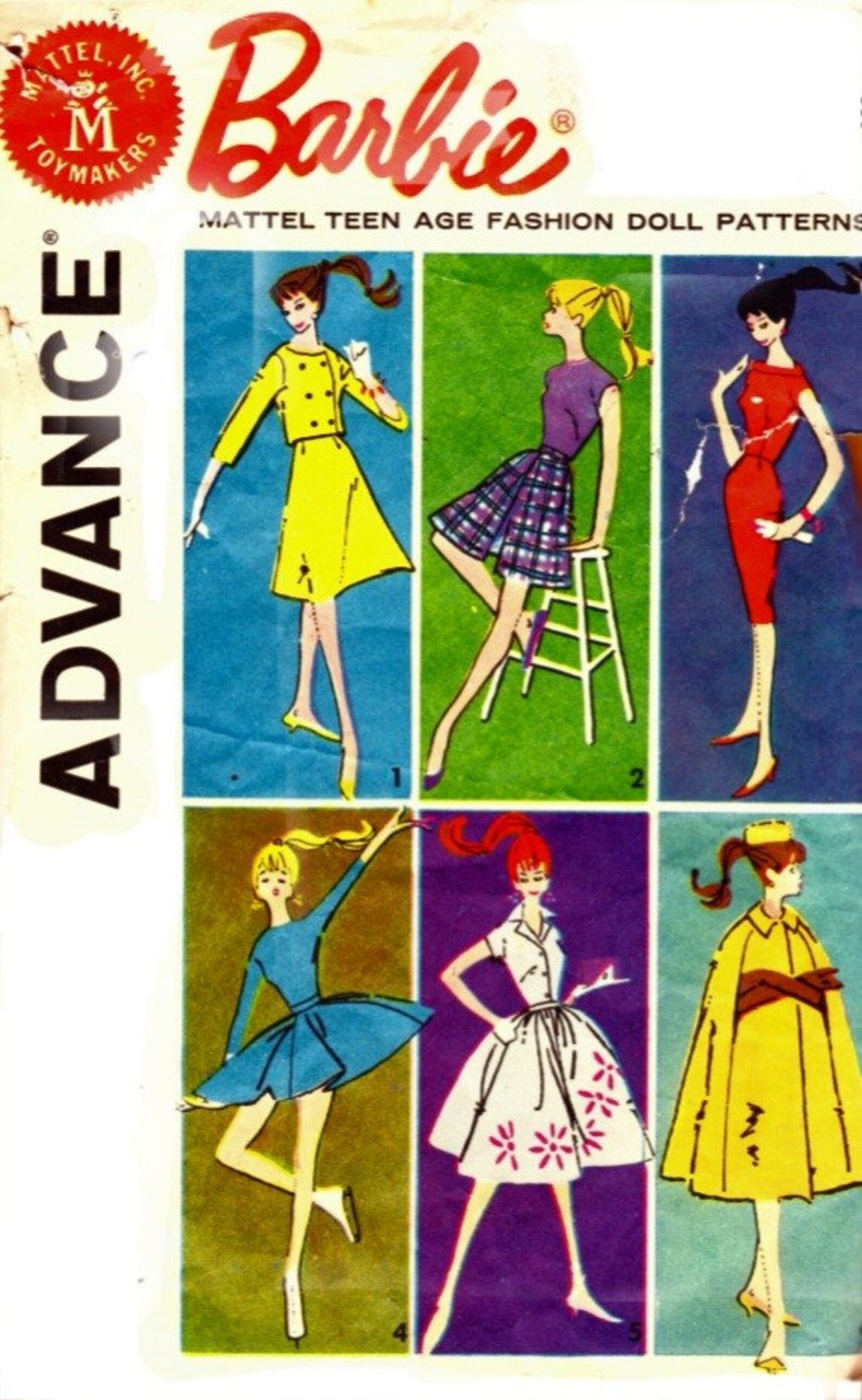 PDF Copy Vintage Patterns Advance 60s Clothes for Fashion - Etsy