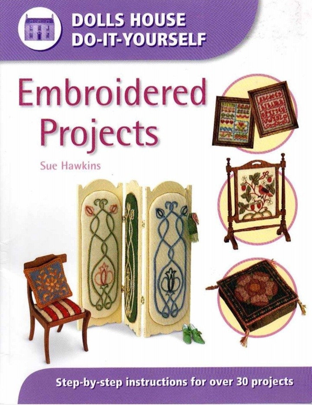 Digital Book Dolls House Do It Yourself Embroidered Projects\ for Dolls ...