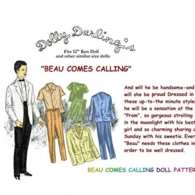 Ken Pattern - Etsy
