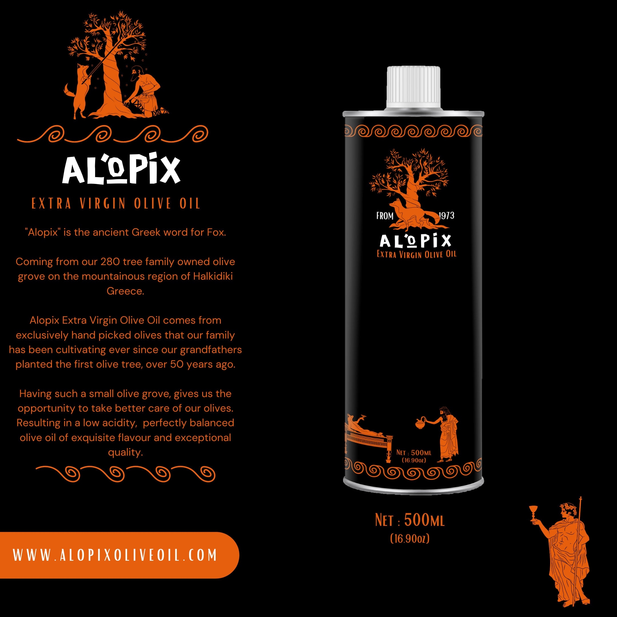 Greek Extra Virgin Olive Oil 500ml Alopix - Etsy