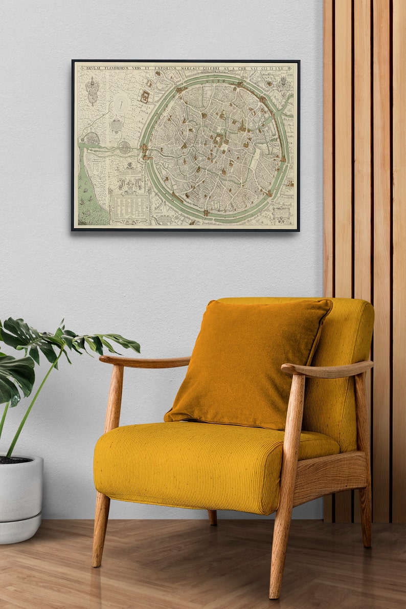 Digital Printable Art Map, Vintage Map, Retro Map, Antique Map, Old Map ...