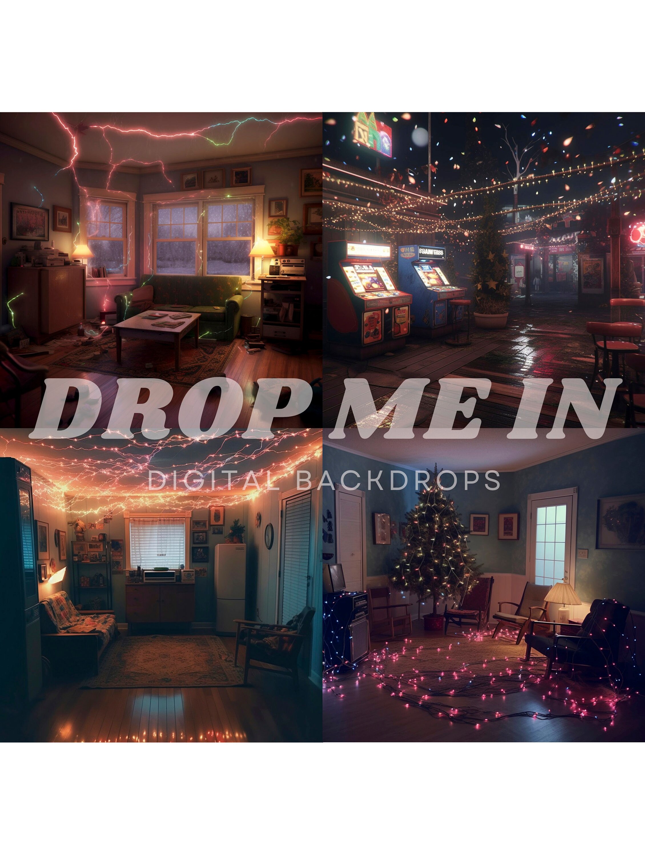 25 Science Fiction Digital Backgrounds | AI Digital Backdrops ...