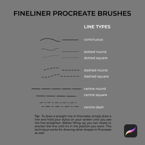 Fineliner Studio - Architecture Procreate Brushes for Landscape ...