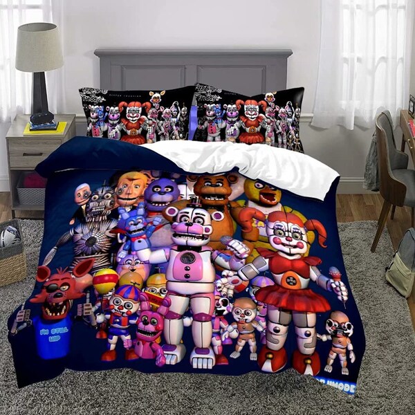 Five Nights at Freddys Bedding - Etsy