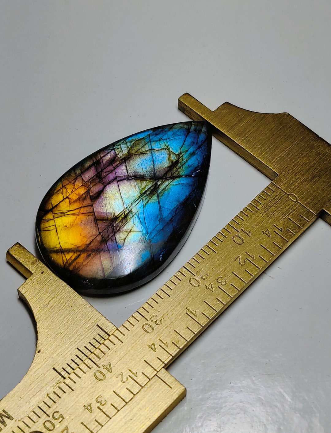 Rare Quality Spectrolite Labradorite Cabochon Beautiful Multi - Etsy