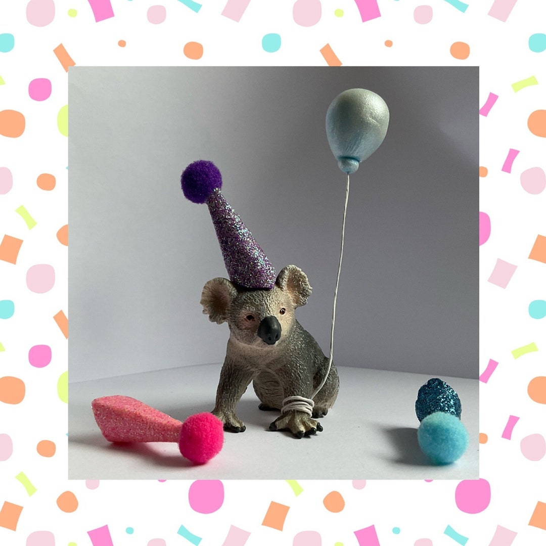 Koala Party Animal Cake Topper Keepsake Bon Voyage, Australian Wild ...