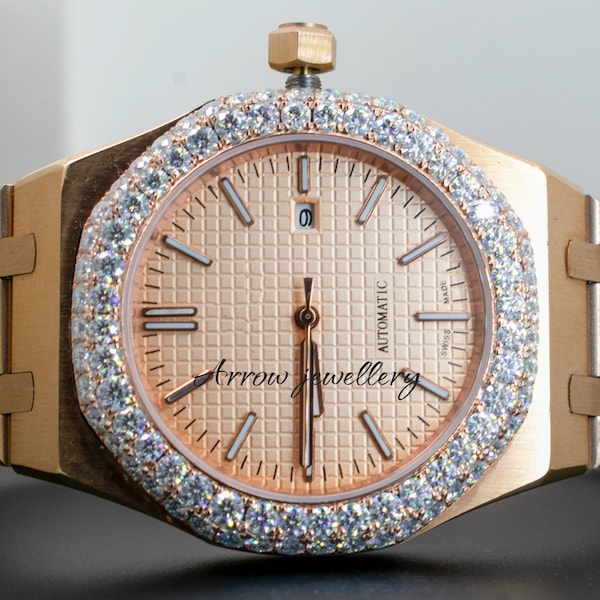 Moissanite Ap Watch - Etsy