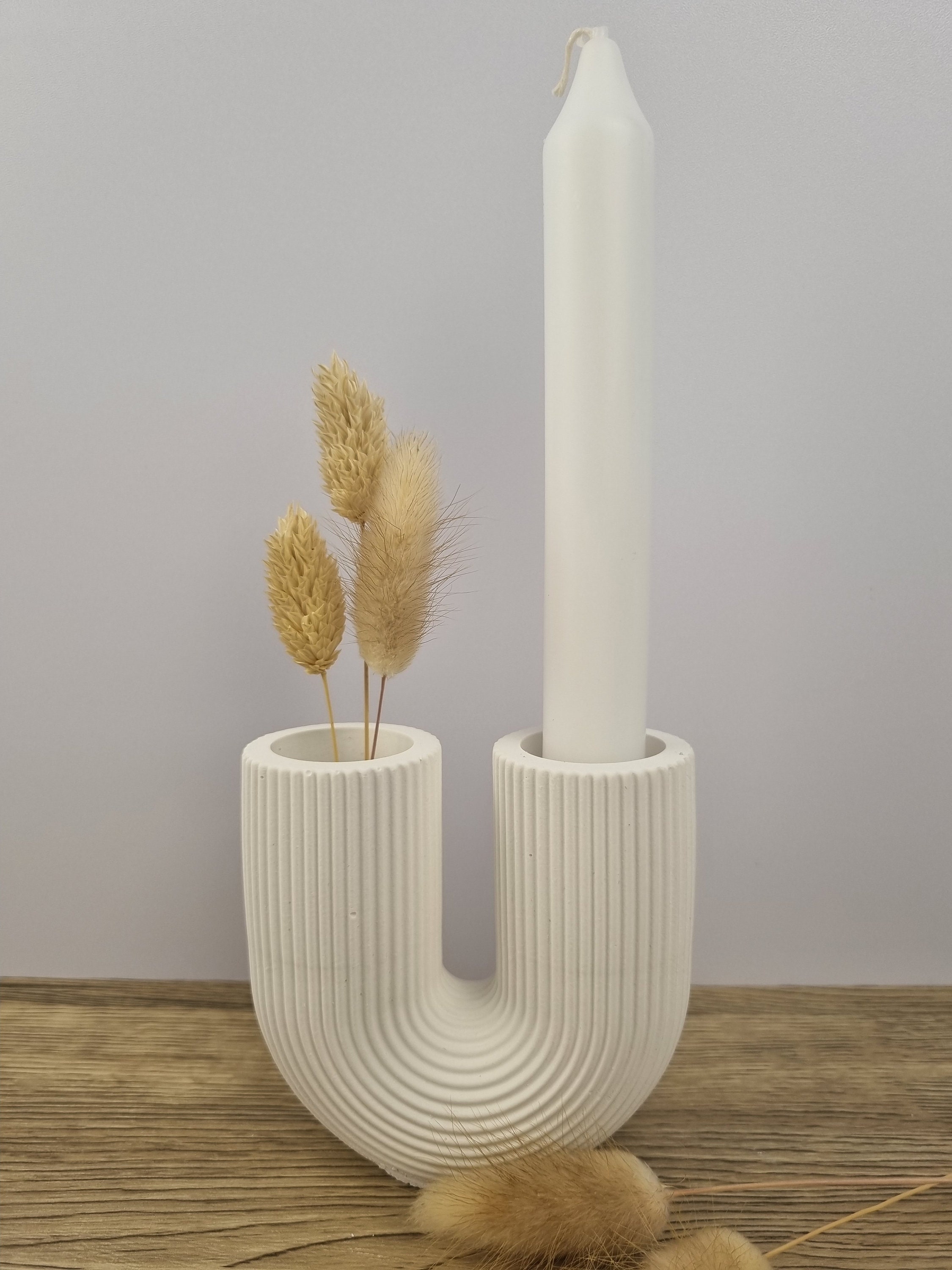 Vase Cataleya Hand-cast U-shaped Vase - Etsy