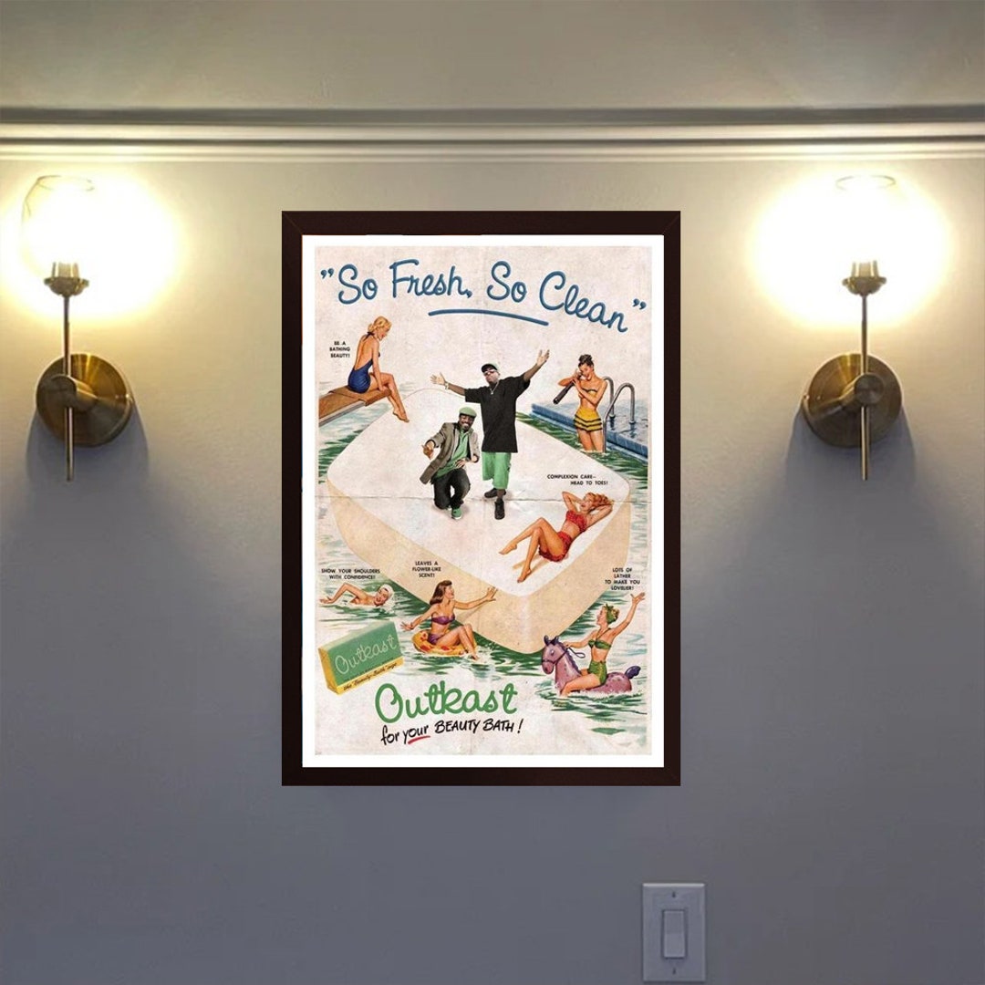 Outkast so Fresh, so Clean Vintage Poster - Etsy UK