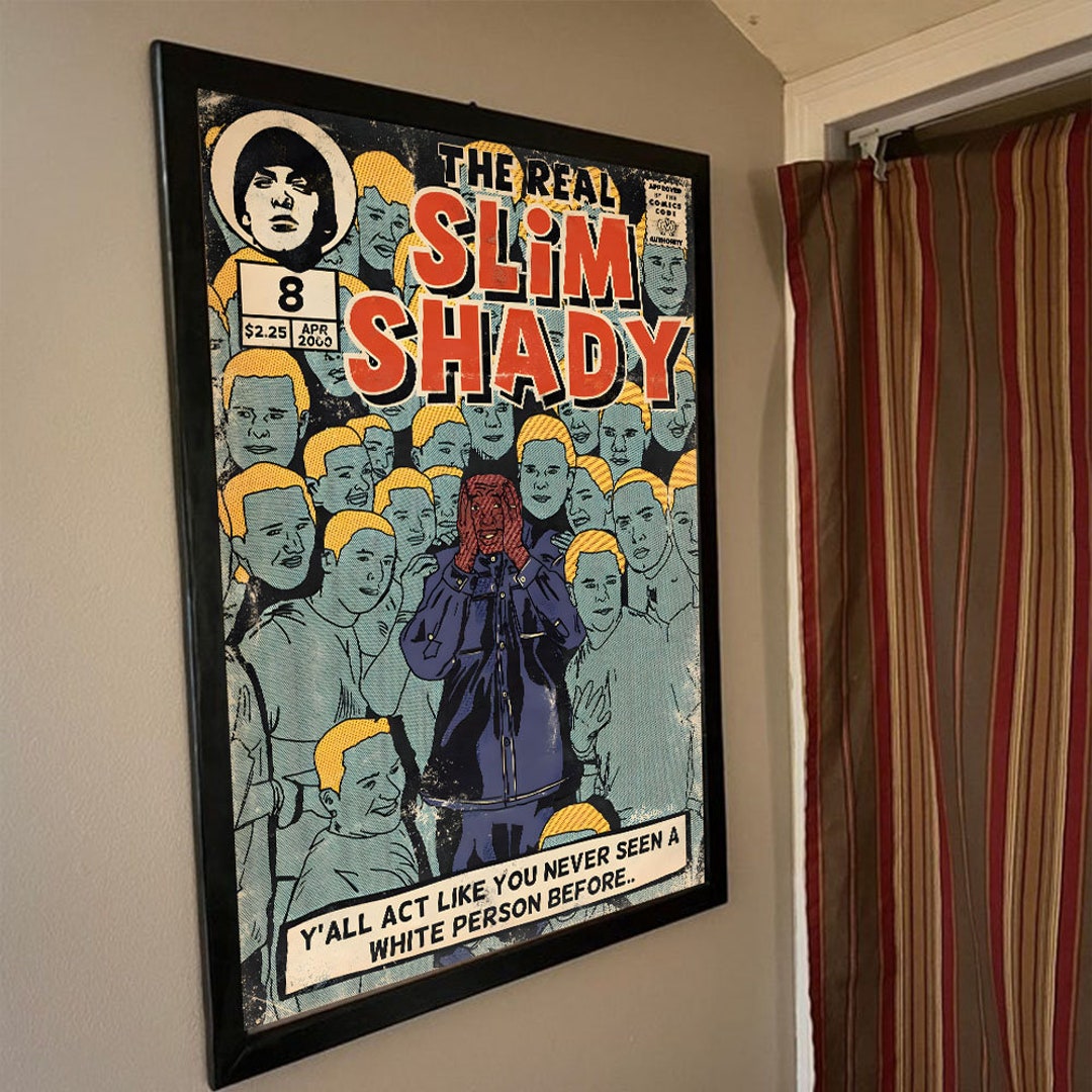 Eminem Poster, Slim Shady Poster - Etsy UK