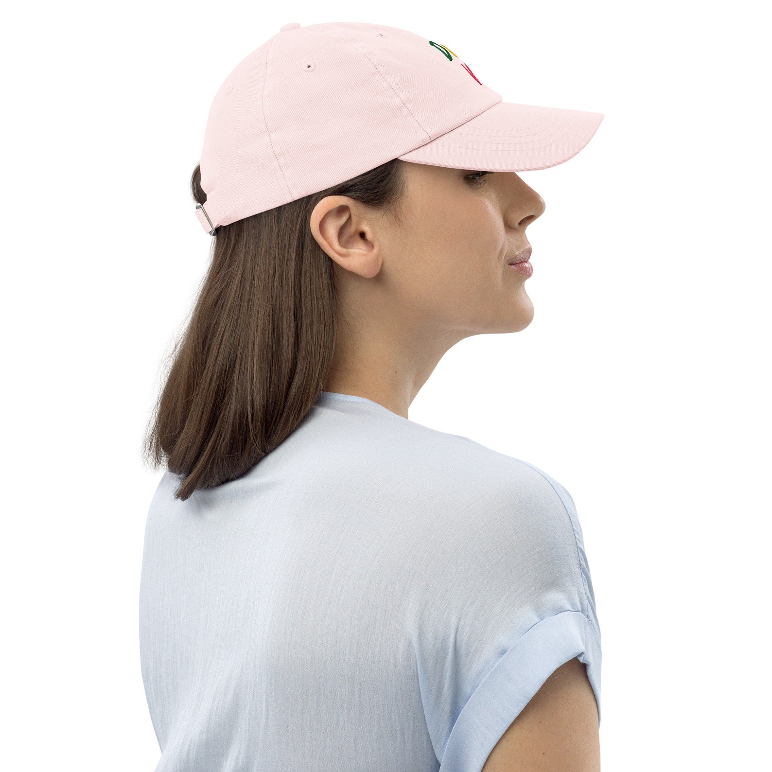 Dolce Vita Baseball Hat, Embroidered Cap, Spring Colors Baseball Cap ...