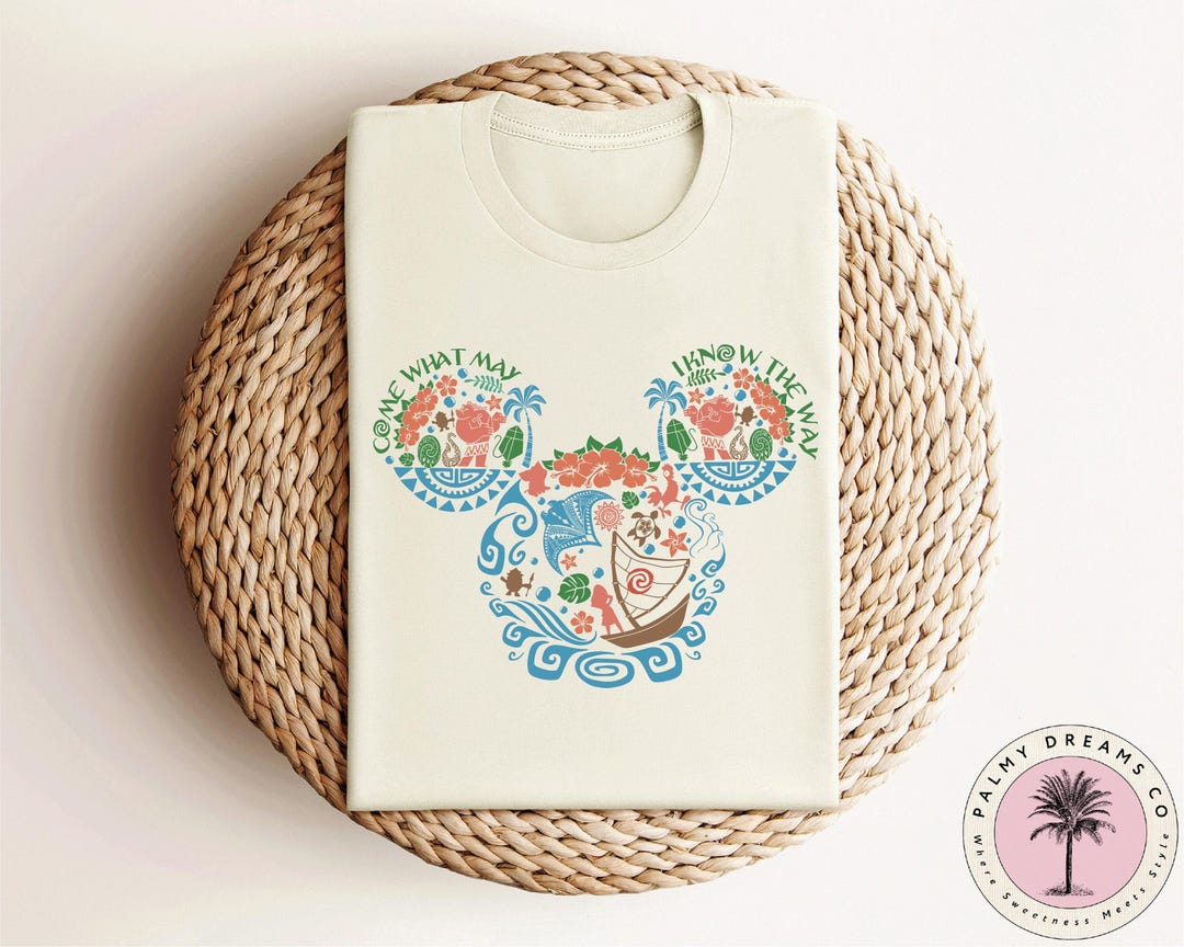 Mickey Head Moana Shirt, Come That Way I Know the Way, Hei Hei and Pua ...