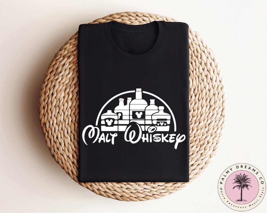 Disney Malt Whiskey Shirt, Walt Disney Shirt, Disney Dad Shirt, Funny ...