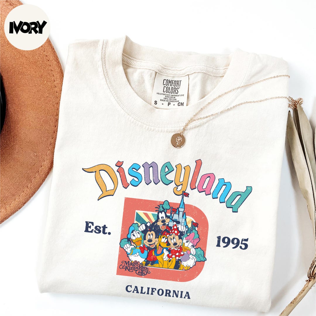 Comfort Colors® Disneyland California Shirt, Disneyland Est. 1995 Shirt ...