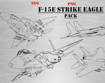 F/A-18E Hornet Aircraft Pack SVG & PNG Formats Digital Military Vehicle ...