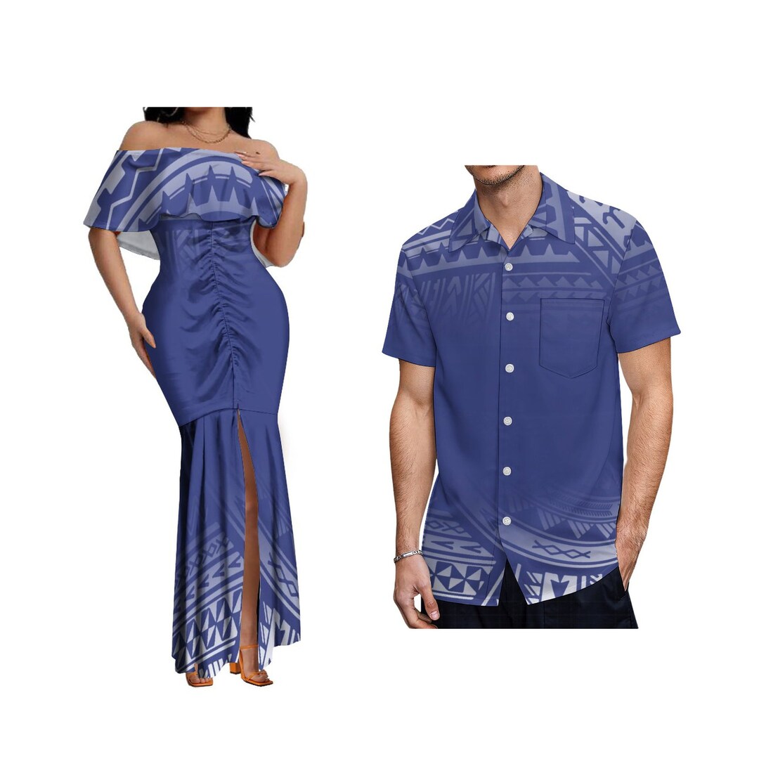 French polynesian dresses