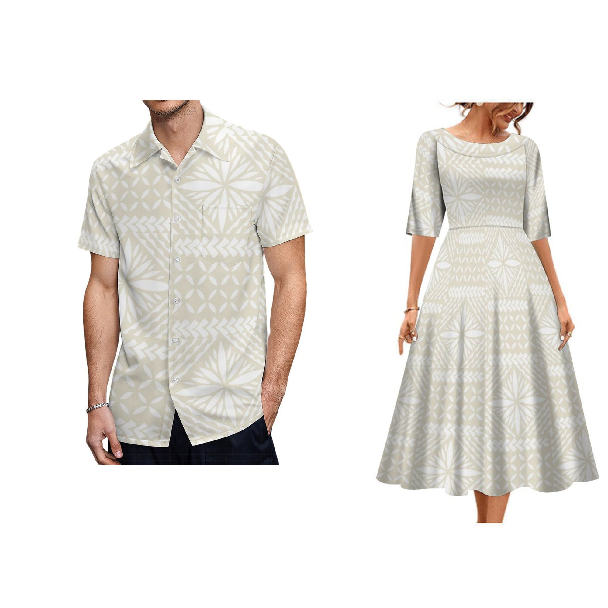 Casual Dress Samoa Pale Fuiono Free Shipping Polynesian Summer - Etsy ...