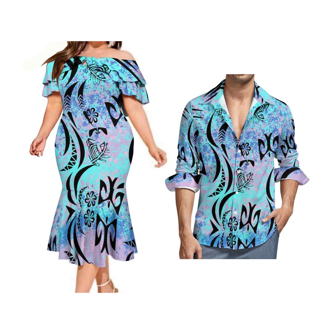 2024 New Design Custom Samoan Patterned Polynesian Women's - Etsy Australia