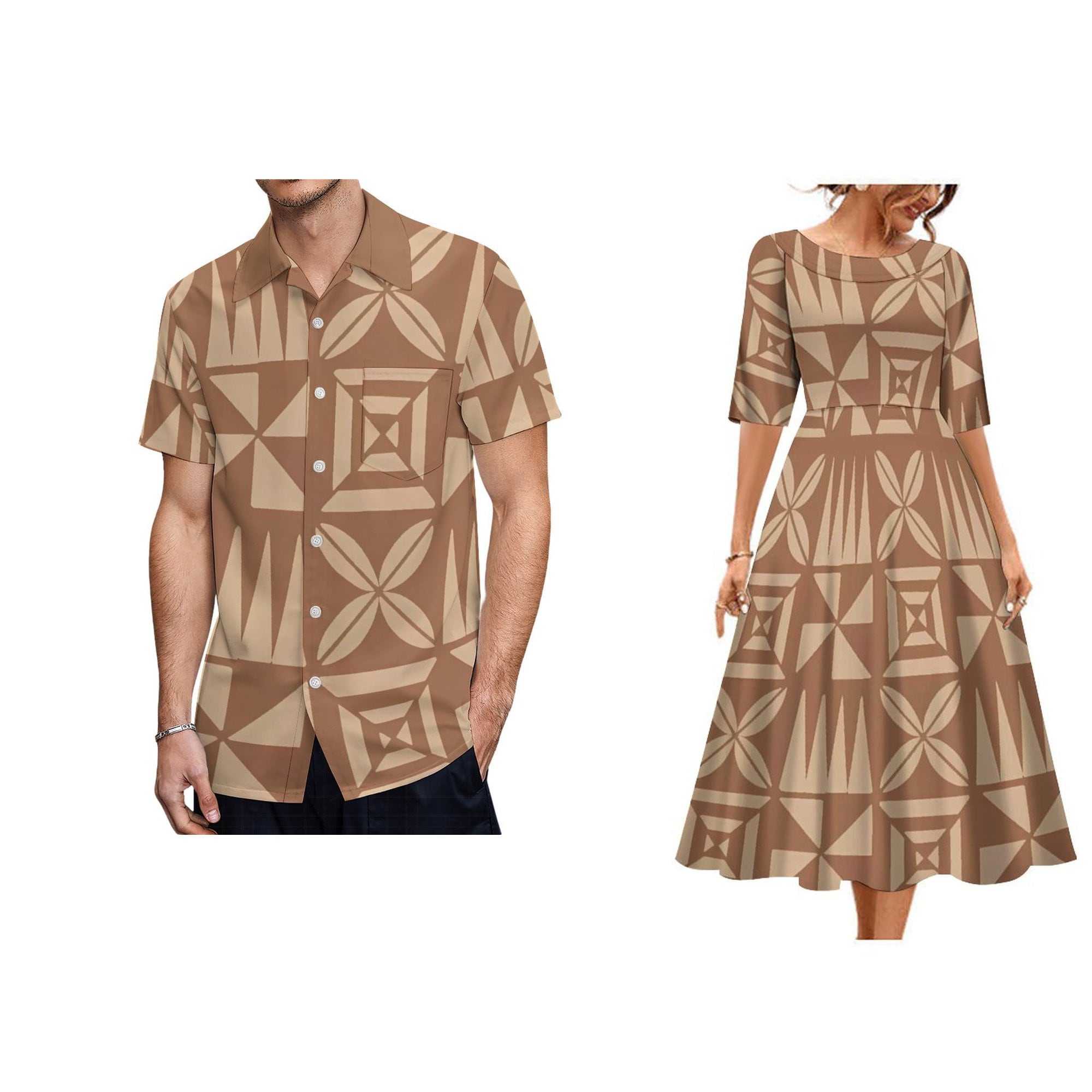 Casual Dress Samoa Pale Fuiono Free Shipping Polynesian Summer - Etsy ...