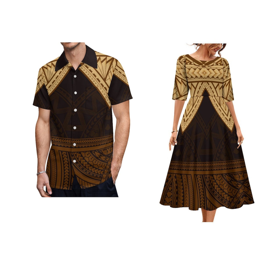 Casual Dress Samoa Pale Fuiono Free Shipping Polynesian Summer - Etsy ...