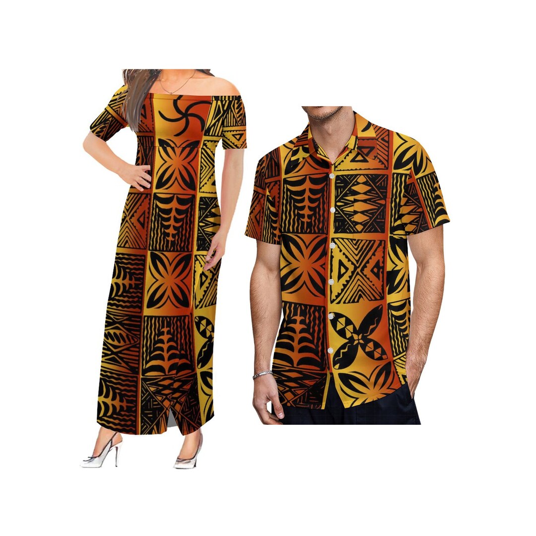 2023 New Fashion Print Can Be Customized Polynesian Design - Etsy