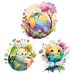 Earth Day Printable Clipart, Save the Planet, Watercolor Earth Day Clip ...