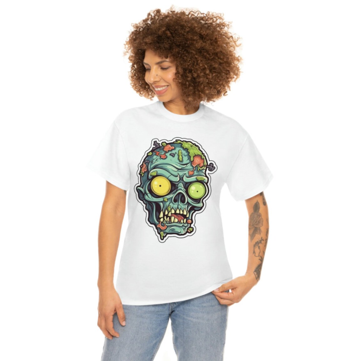 Undead Sticker Bundle Zombie Decals 70 PNG Digital Zombie Sticker Sheet ...