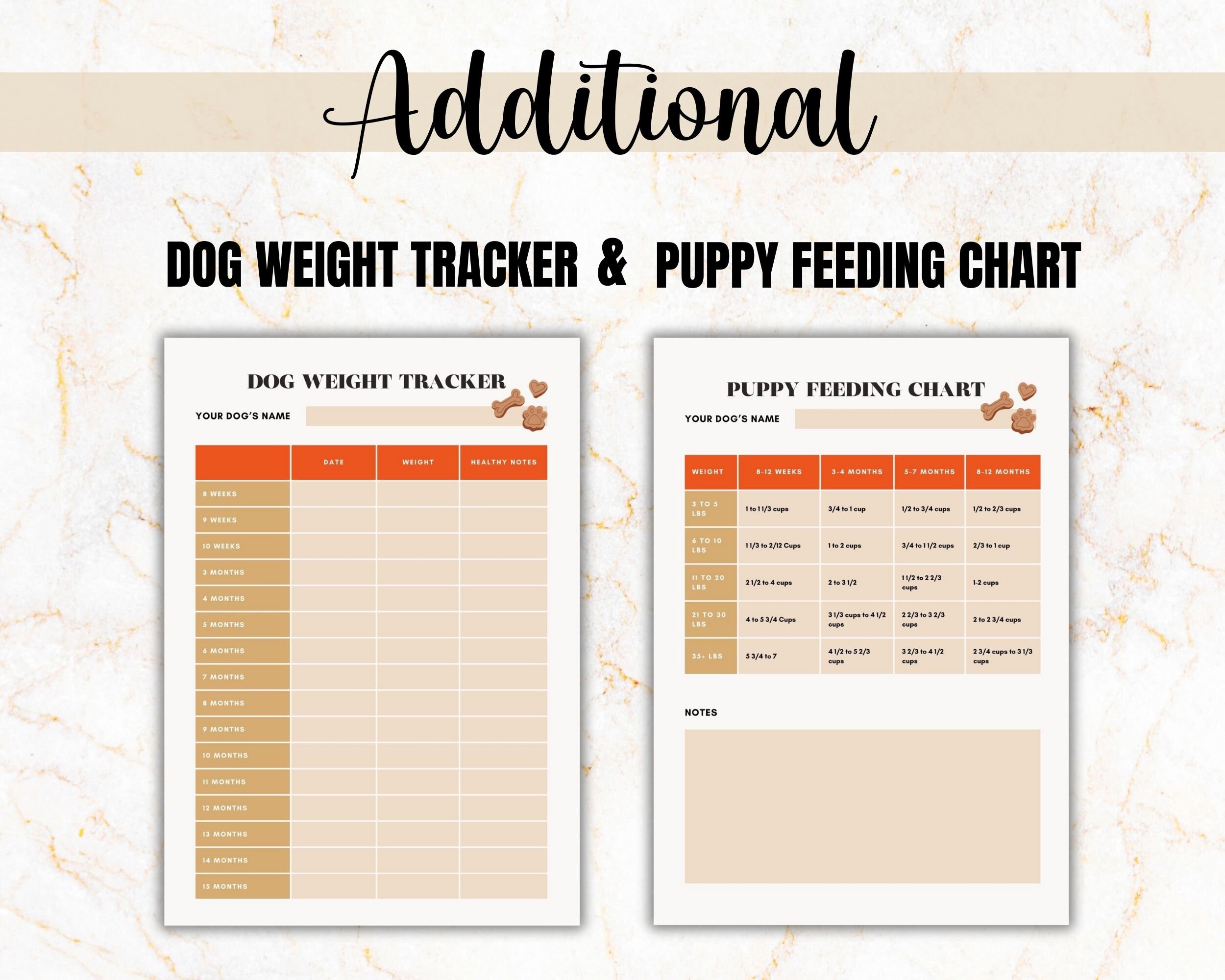 Dog Training Printable, Printable Dog Training, Dog Care Printable ...