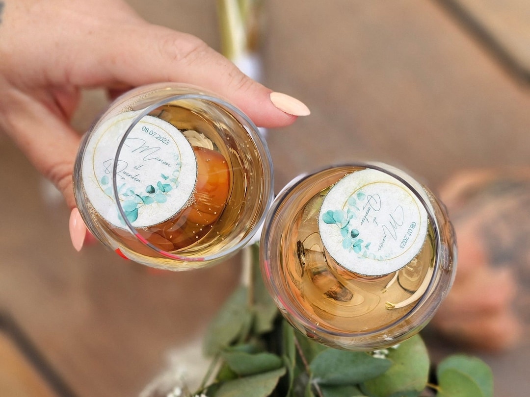 Personalized Cocktail Drink Toppers for Wedding Receptions With ...