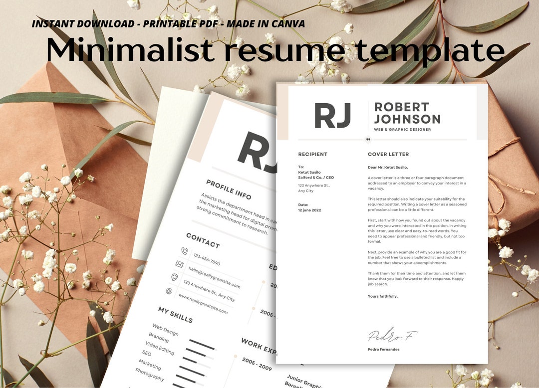 White and Beige Professional Resume Template.pdf, Resume Template ...