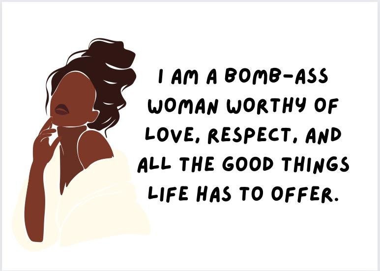 Empowerment Affirmation Cards Bundle - Etsy