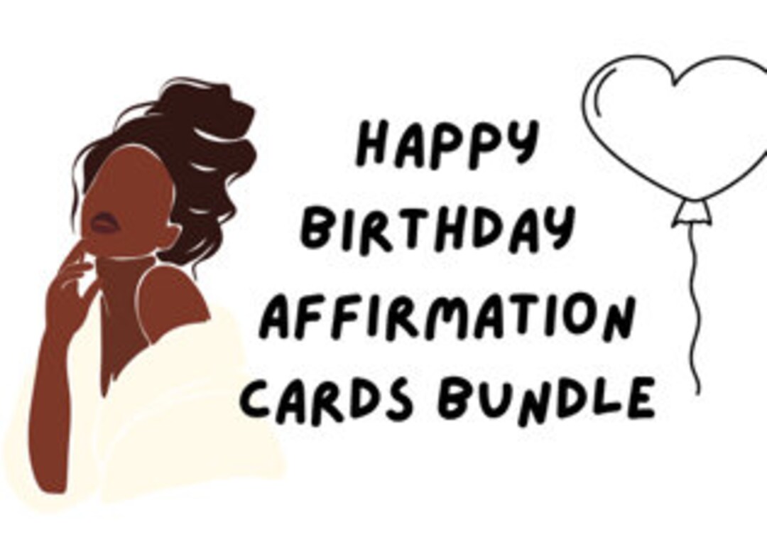 Empowerment Affirmation Cards Bundle - Etsy