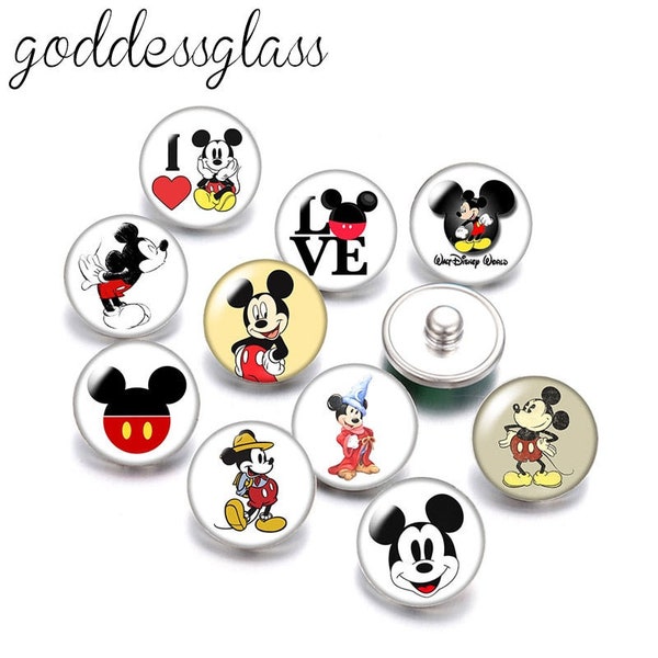 Mickey Buttons - Etsy UK