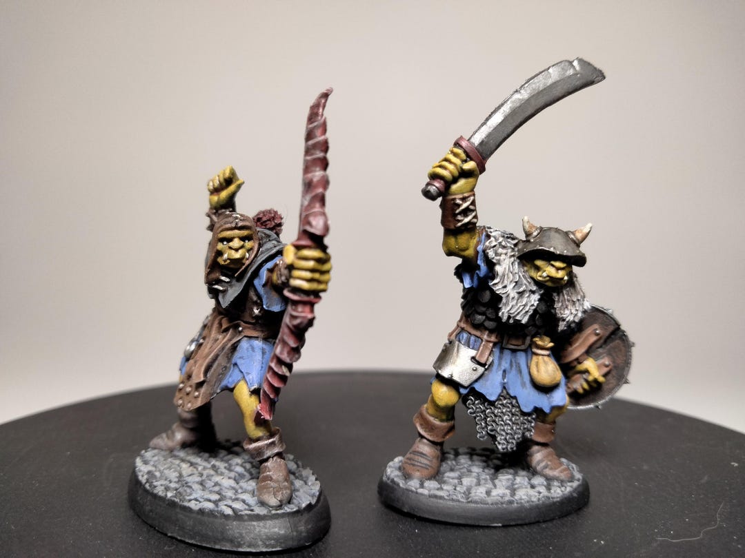 Orcs!! - Hand Painted Miniatures - Dungeon and Dragons - Etsy