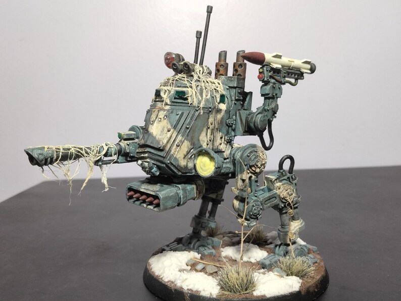 Imperial Guard Sentinel Armored Warhammer 40k - Etsy Australia