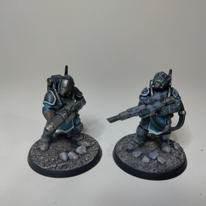 Royal Guard Commandos - Painted Miniatures - Roleplaying - Wargaming - Etsy