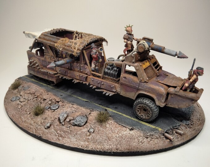 The Blue Harpoon - Gaslands - Painted Miniatures - Etsy