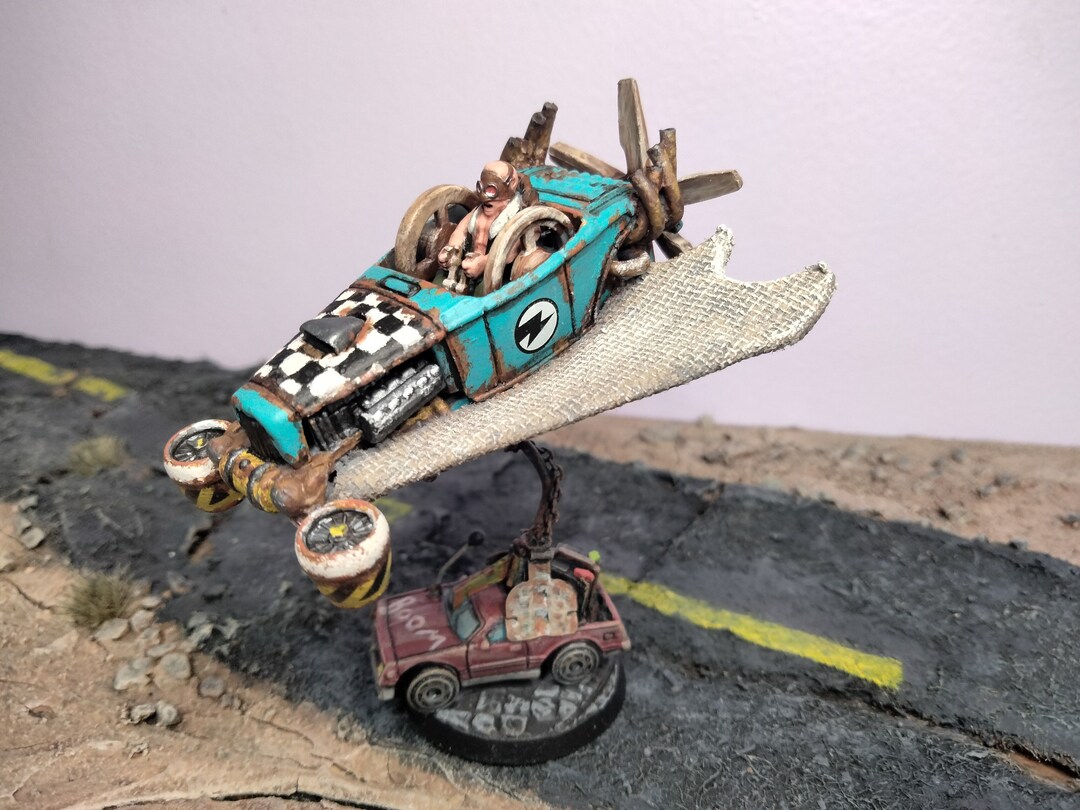 The Blue Barron - Gaslands - Cars - Autokill - Car Wars - Dark Future ...
