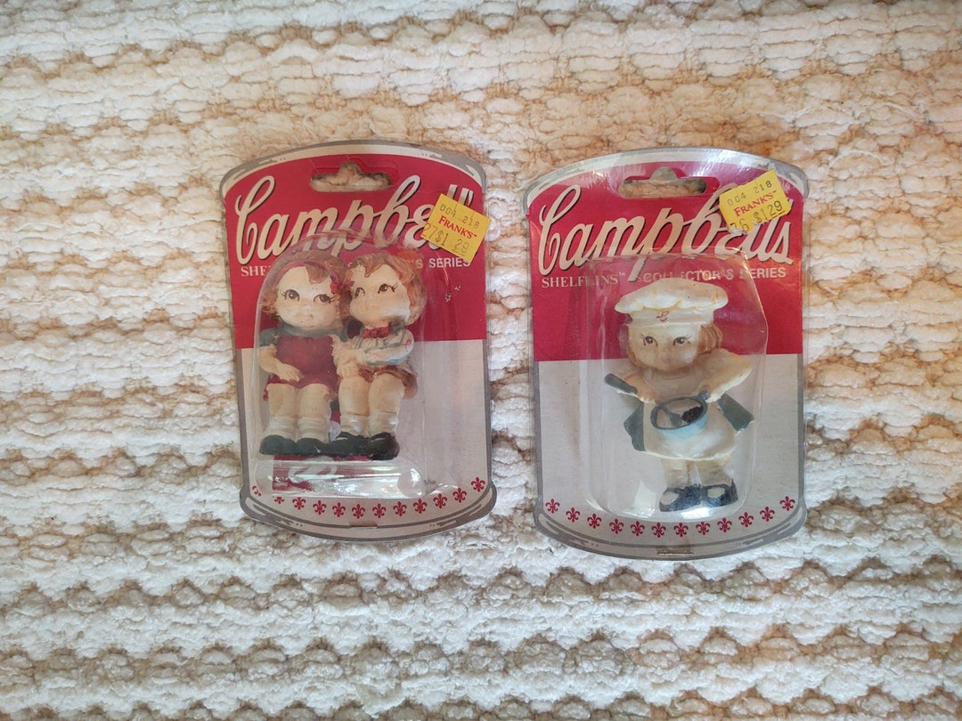 Grannycore, Campbell's Soup Souper Kids Shelfkins Collector's Series ...