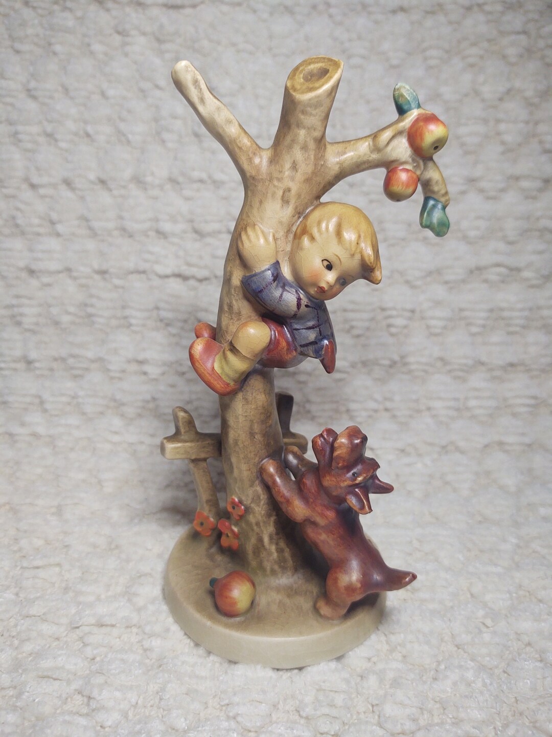 Hummel Culprits, Vintage Goebel, Boy in Apple Tree, Grannycore - Etsy