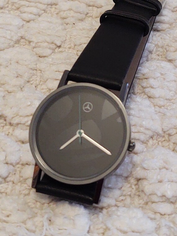 Mercedes Watch two-Toned Black Face with Mercedes Sym… - Gem