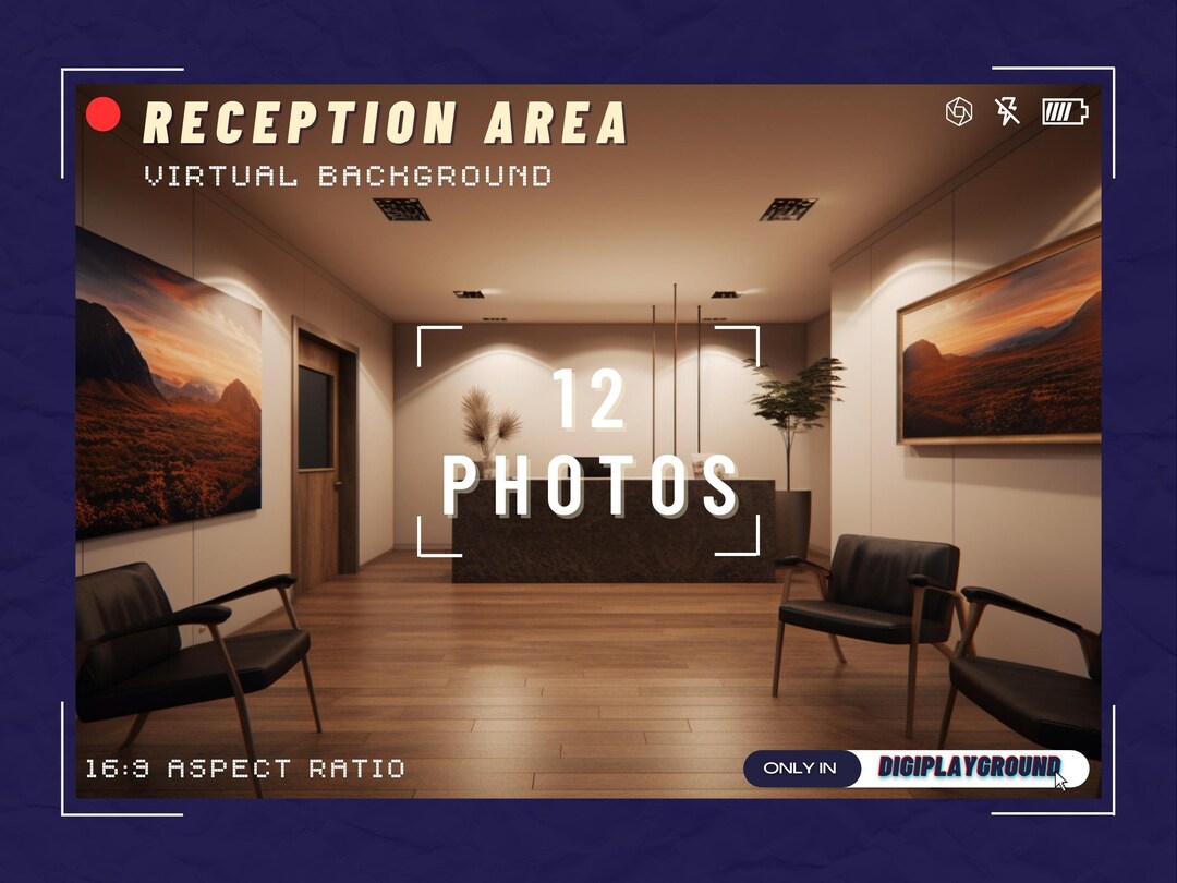 Reception Area Zoom Backgrounds, Reception Streaming Backgrounds ...