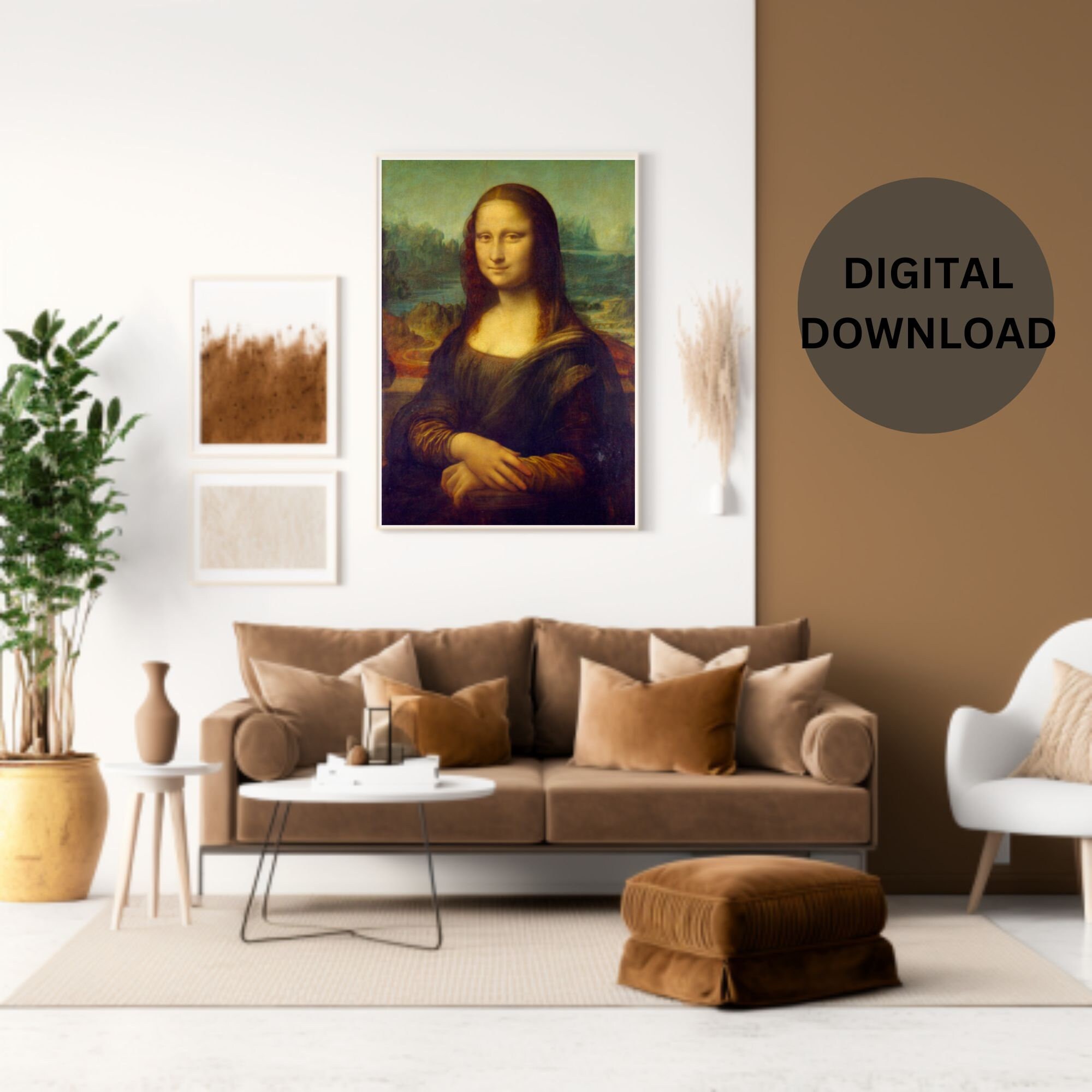 The Mona Lisa printable Wall Art inspiration & Powerful Gift for All ...
