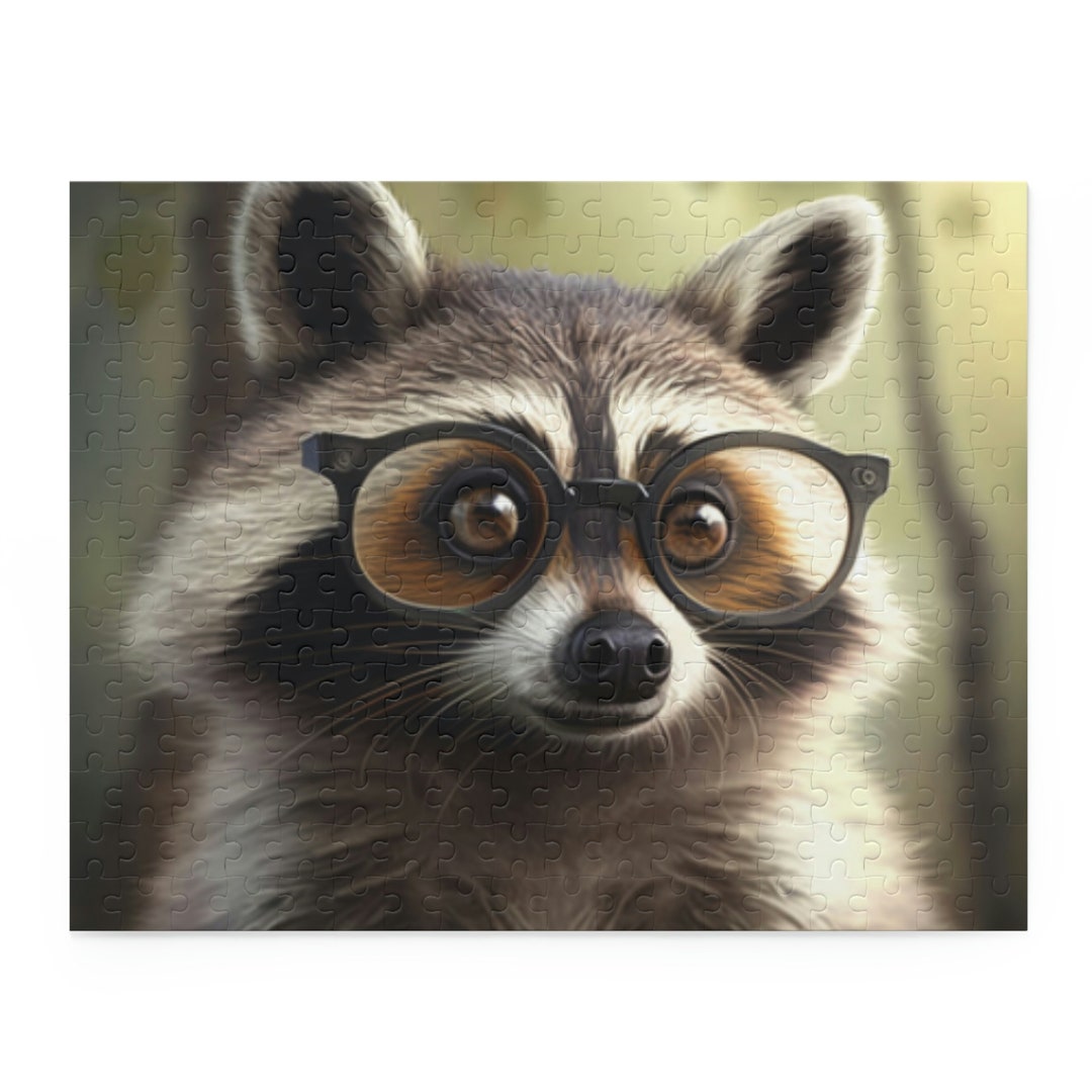 Jigsaw Puzzle-dr.raccoon 120, 252, 500-piece men Gift women Gift kids ...