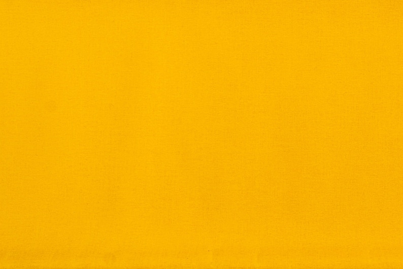 Solid Yellow Fabric - Shweshwe - Etsy