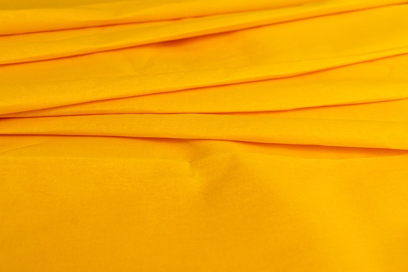 Solid Yellow Fabric - Shweshwe - Etsy