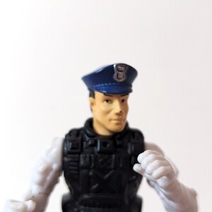 Chap Mei Excite Police Officer 4 Military Poseable Action Figure - Etsy