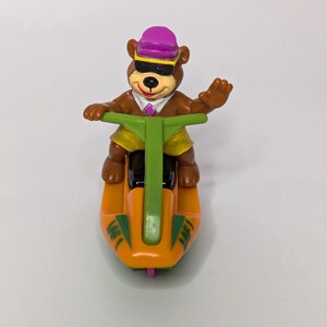 1991 Hanna Barbera Yogi Bear and Friends Jet Ski Pull Back LAF 1 - Etsy