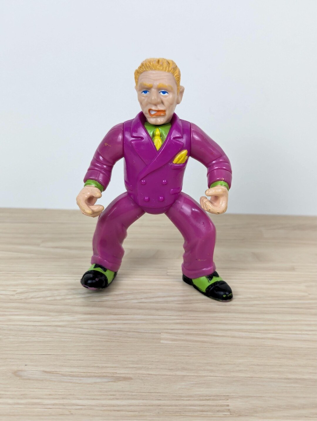 Vintage Playmates Dick Tracy 4.5" Action Figure Mumbles 1990 - Etsy